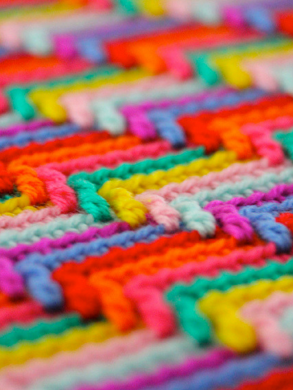 Apache Tears Blanket Free Crochet Pattern