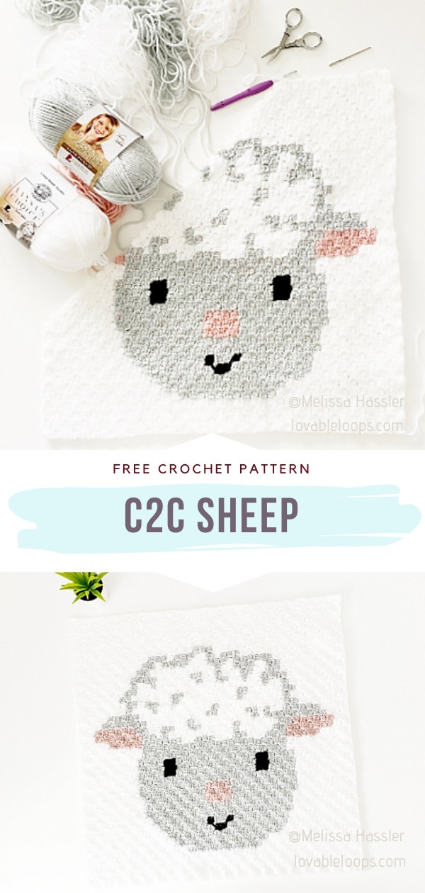 Crochet Accessories with a Cute Sheep Theme - Free Patterns