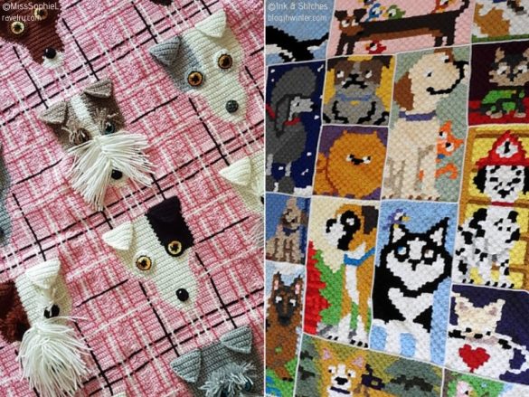 Dog Lover's Favorite Afghans - Free Crochet Patterns