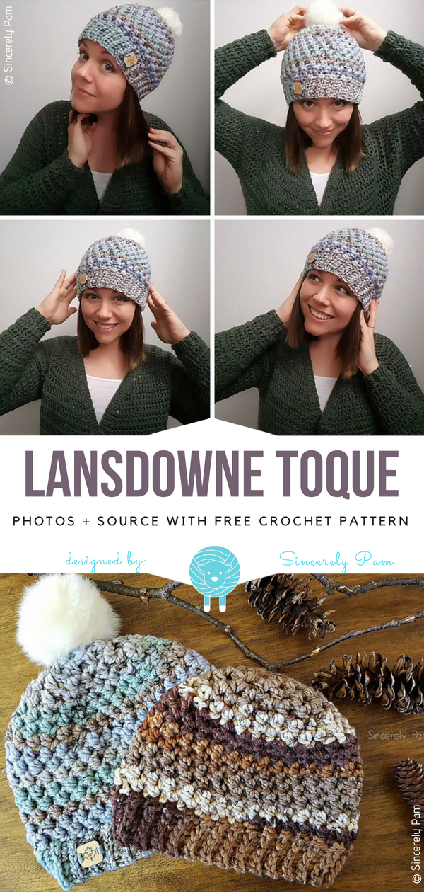 Lansdowne Toque Free Crochet Pattern