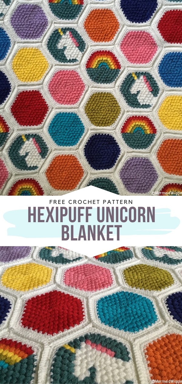 Unicorn Baby Blankets Free Crochet Patterns