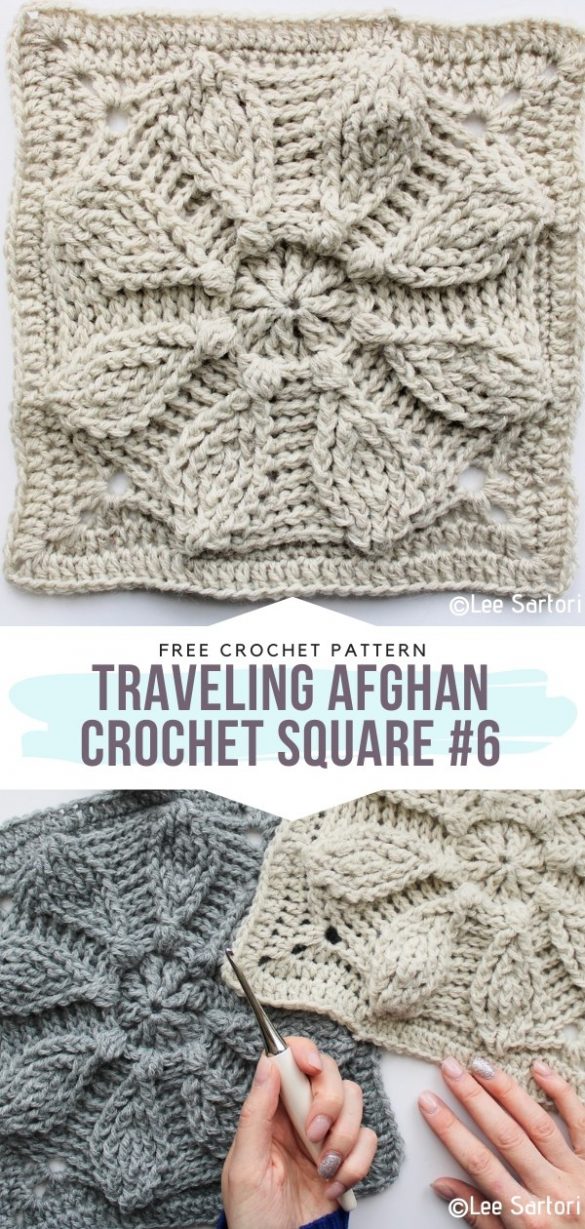 Intricate Squares for Afghans - Free Crochet Patterns