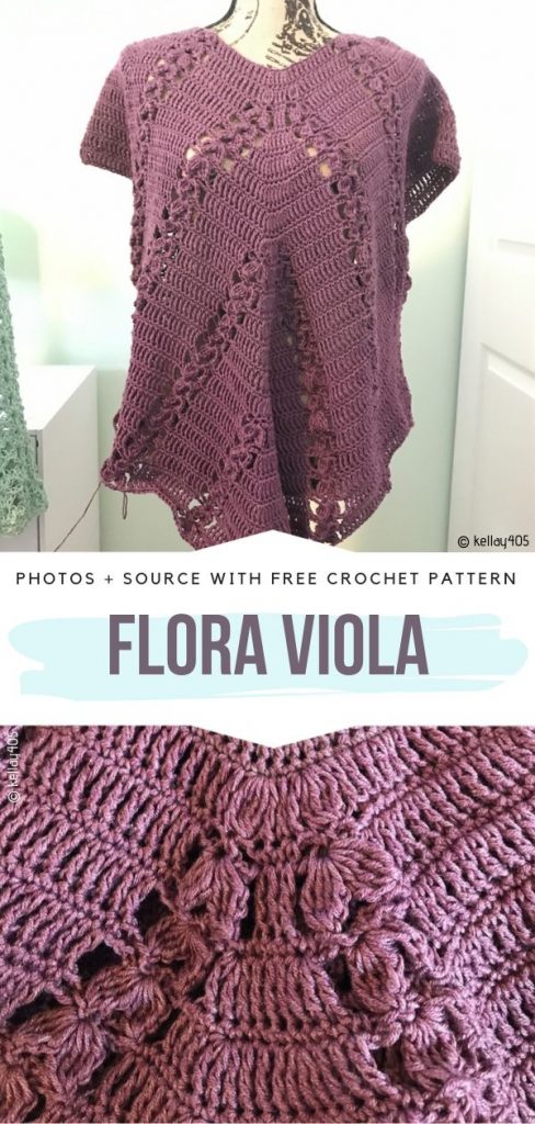 Delightful Spring Floral Crochet Tops - Free Patterns