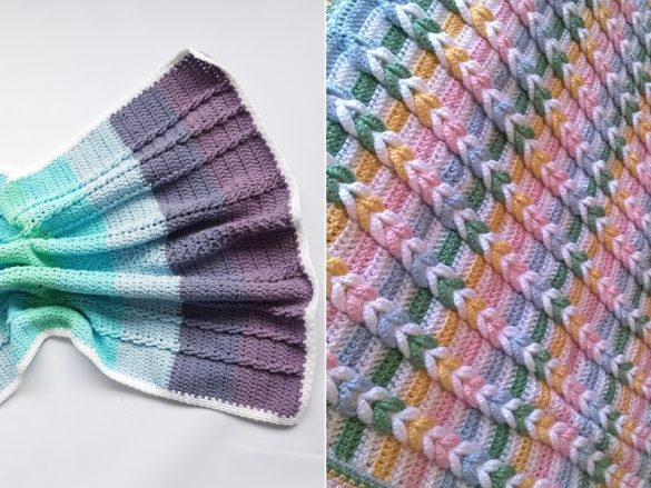 One Color Crochet Blanket Free Patterns