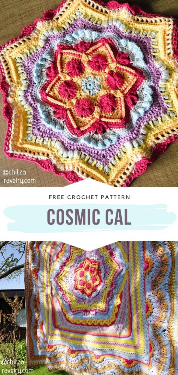 Striking CAL Blankets for Spring with Free Patterns