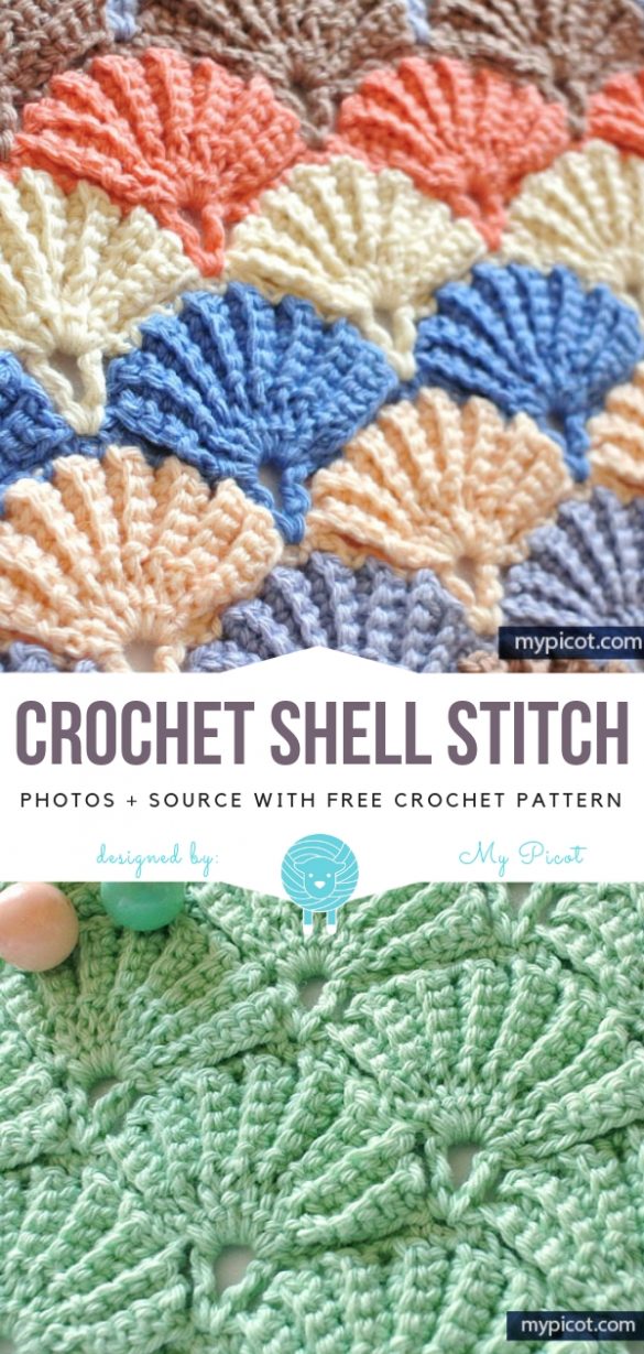 Crochet Shell Stitch Free Pattern