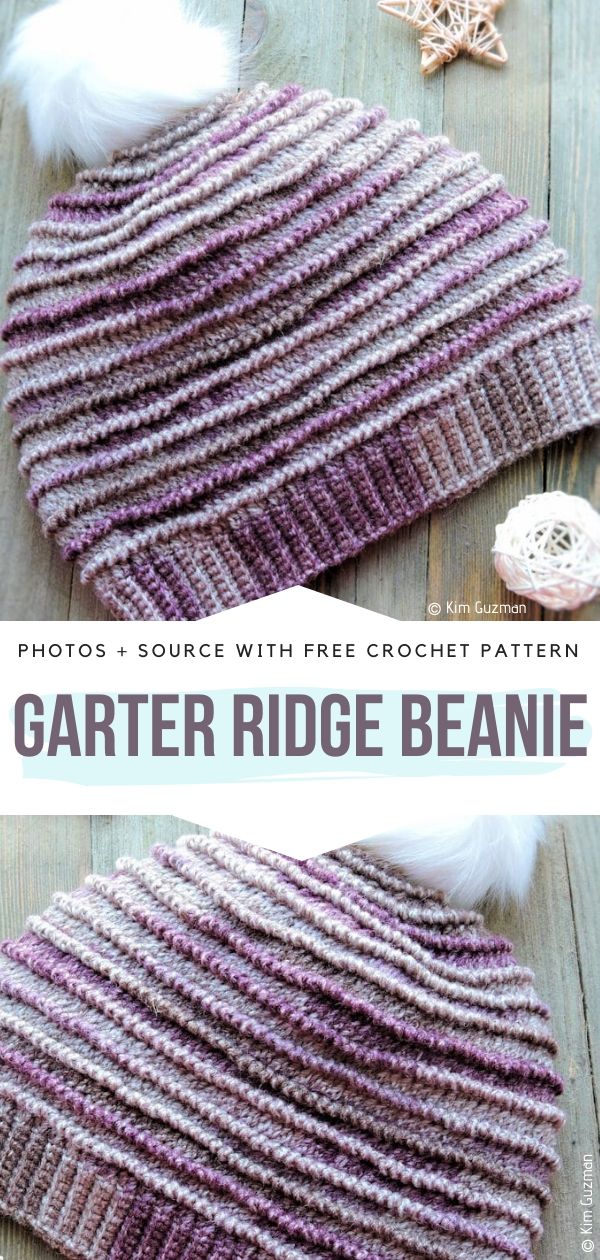 Classy Crochet Beanies Free Patterns