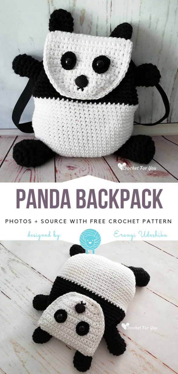 School Backpacks - Ideas and Free Crochet Patterns