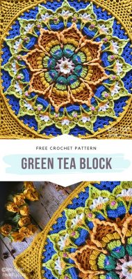 Breathtaking Floral Blocks - Free Crochet Patterns