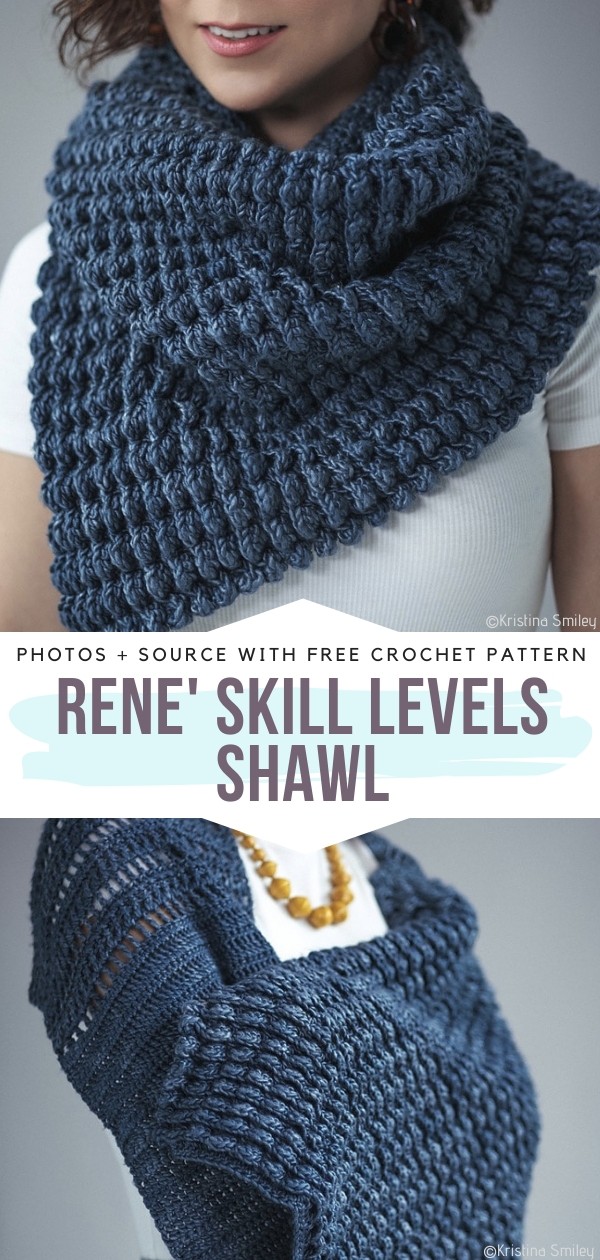 Blue Weather Shawls Free Crochet Patterns