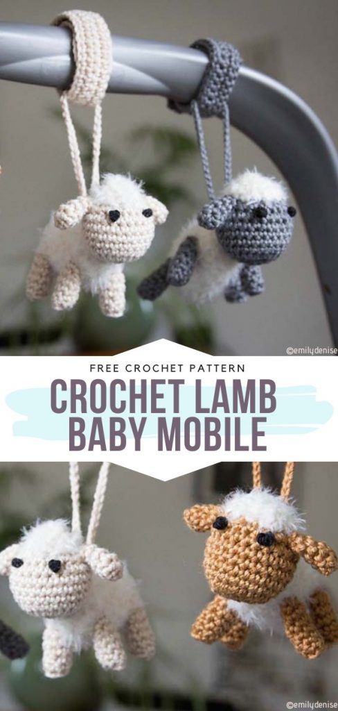 The Sweetest Baby Mobiles with Free Crochet Patterns