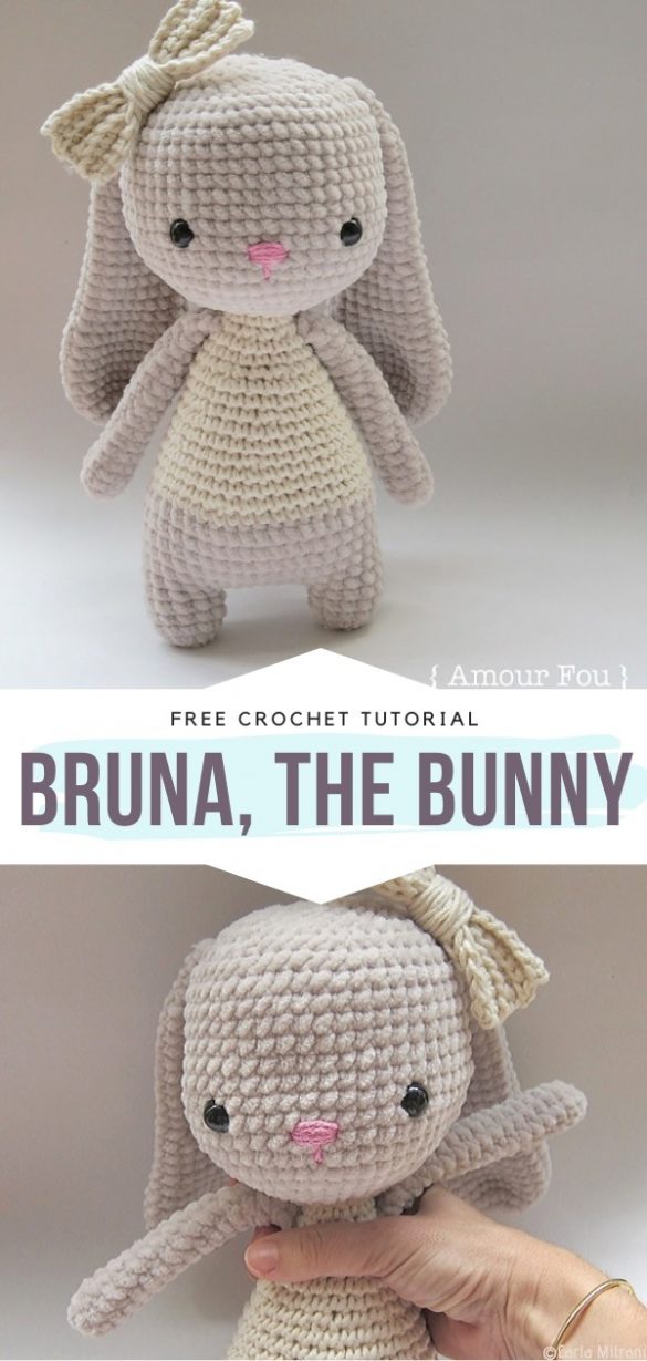 Sweet Crochet Bunnies Free Patterns