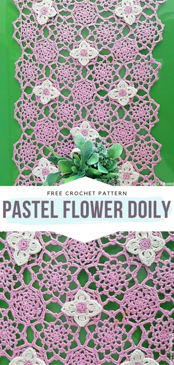 Pastel Doilies Free Crochet Patterns