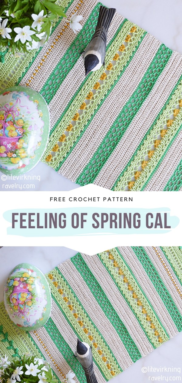 Lovely Spring CALs Free Crochet Patterns