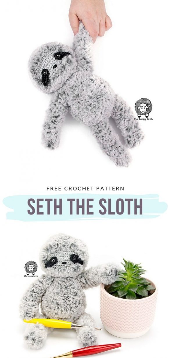Awesome Crochet Sloths - Free Patterns