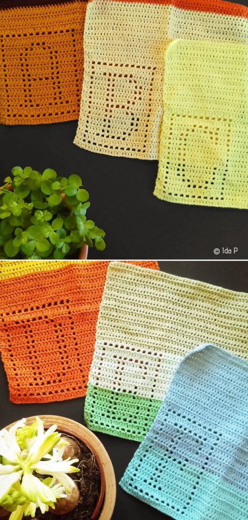 Awesome Modern Filet - Ideas and Free Crochet Patterns