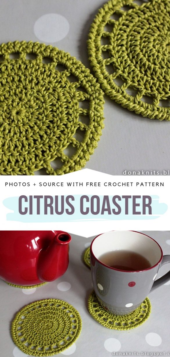 Best Crochet Coasters with Free Patterns - Our Picks