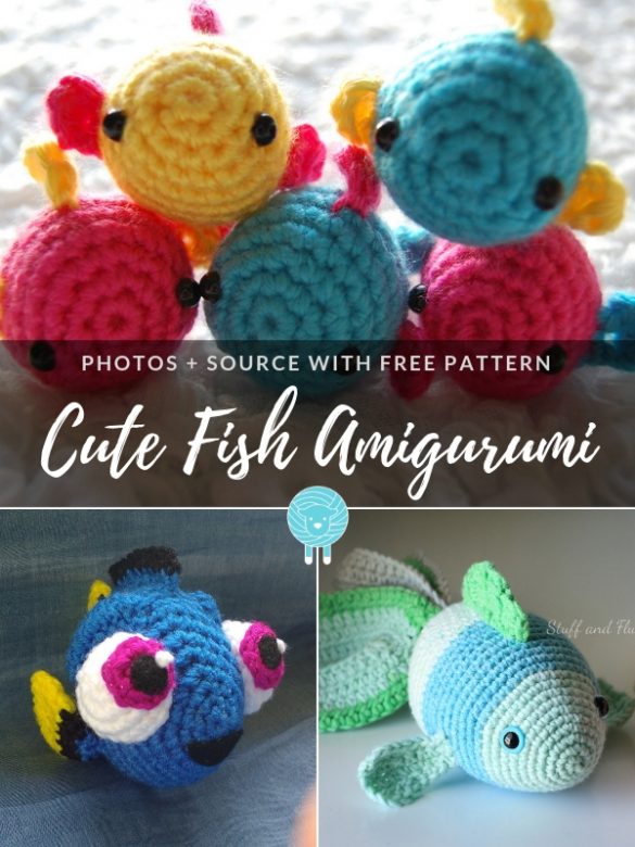 Cute Fish Amigurumi Free Crochet Patterns