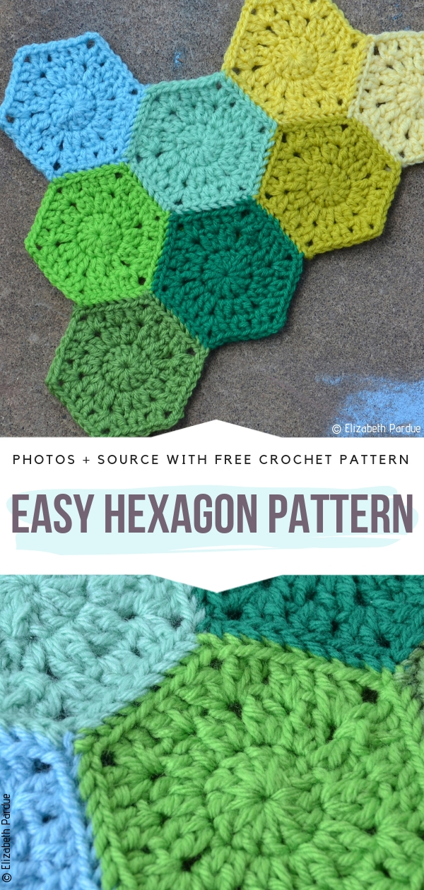 Stunning Hexagons - Free Crochet Patterns