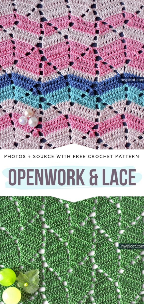 Beautiful 10+ Crochet Lace Stitches - Ideas and Free Patterns