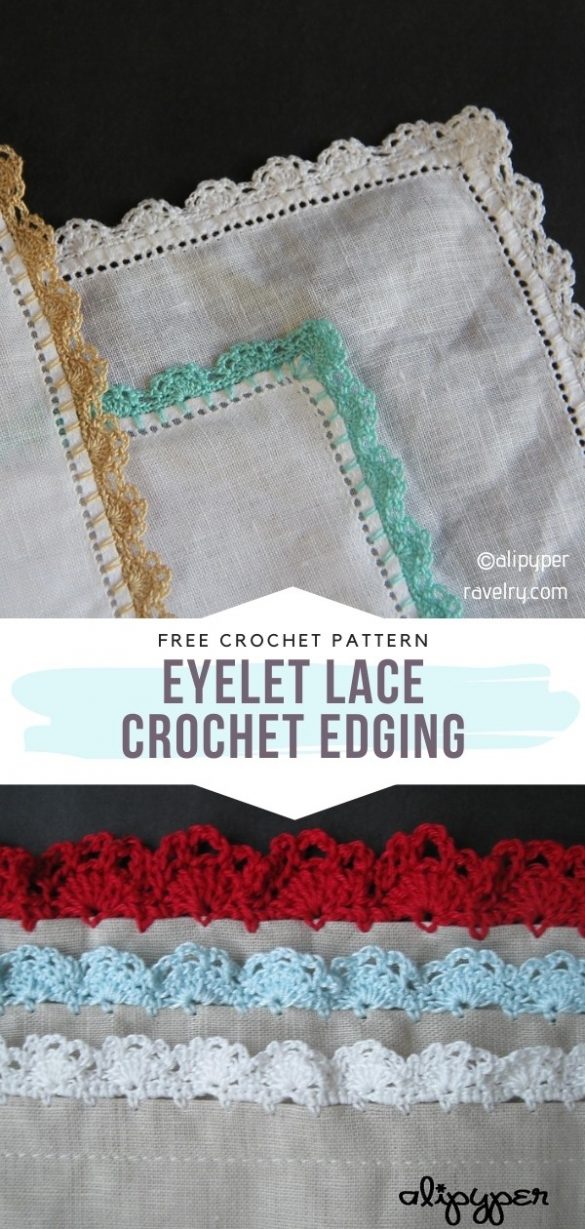 Exciting Cute Crochet Scalloped Edging Ideas [Free Crochet Patterns]