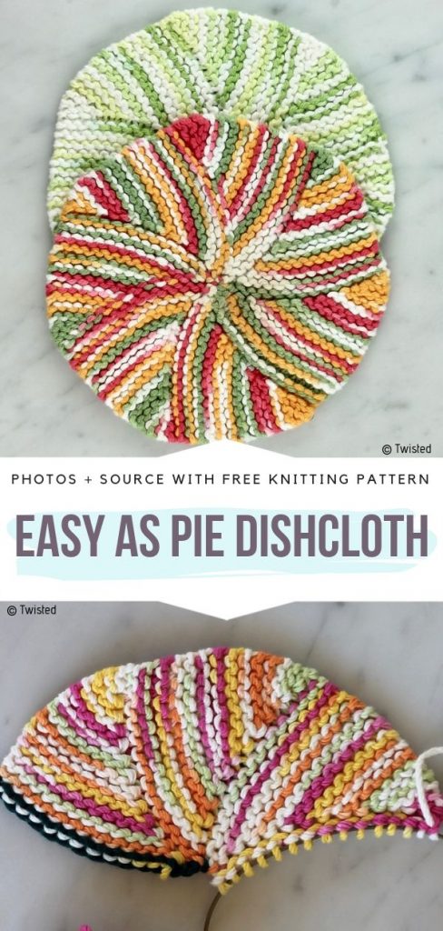 Round Dishcloth Knitting Pattern Ideas