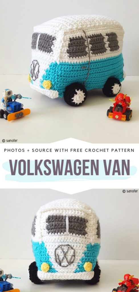 Camper Van Amigurumi - Free Crochet Patterns