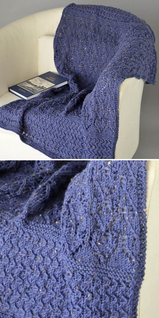 Free Lacy Blanket Knitting Pattern Ideas