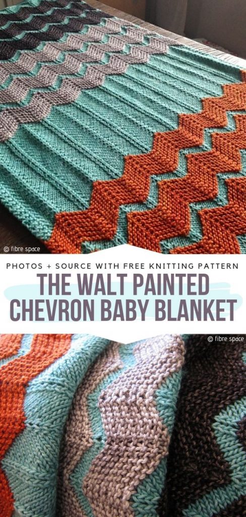 Chevron Afghans - Free Knitting Patterns