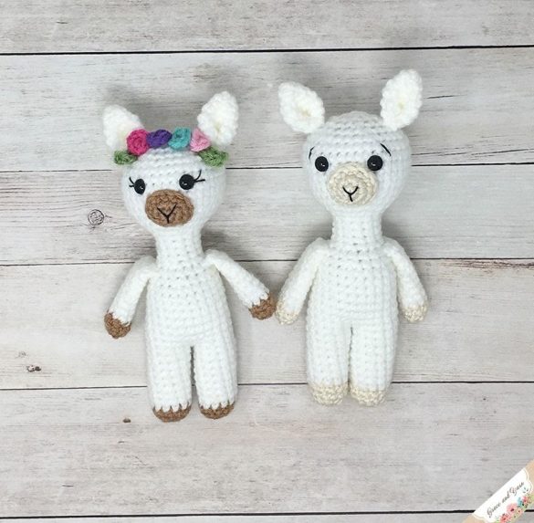 Adorable Crochet Llamas