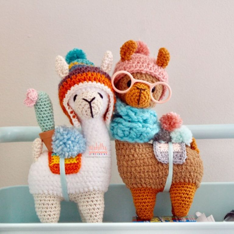 Adorable Crochet Llamas