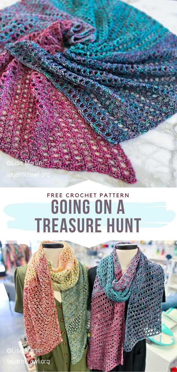 Beautiful Rectangular Crochet Wraps - Free Patterns