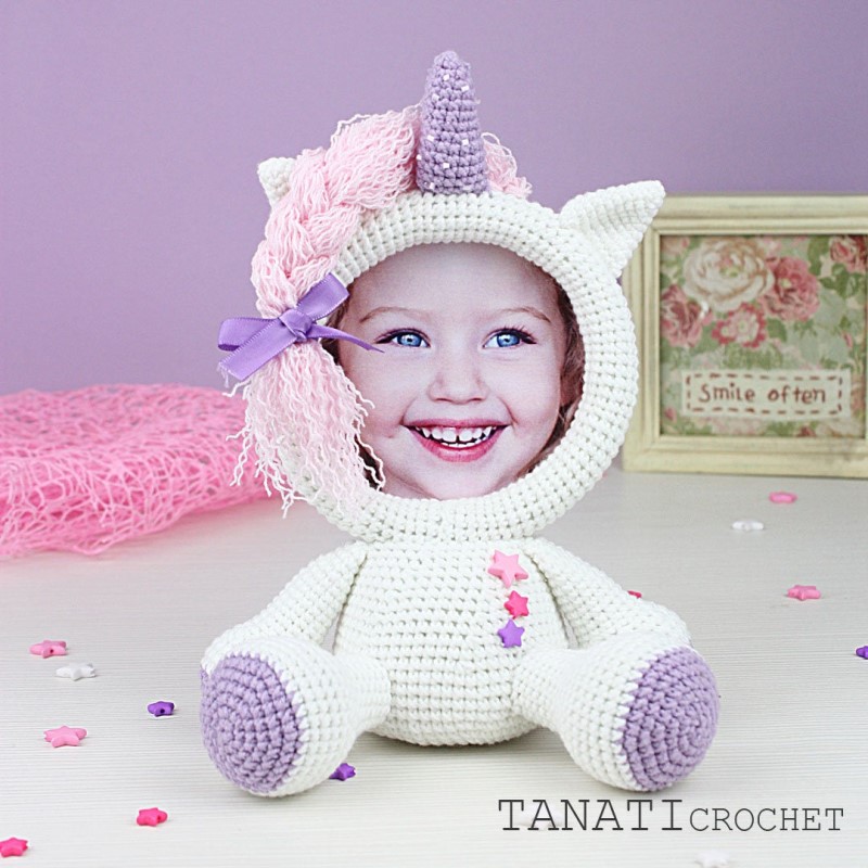 Creative Crochet Photo Frames - Ideas and Free Patterns