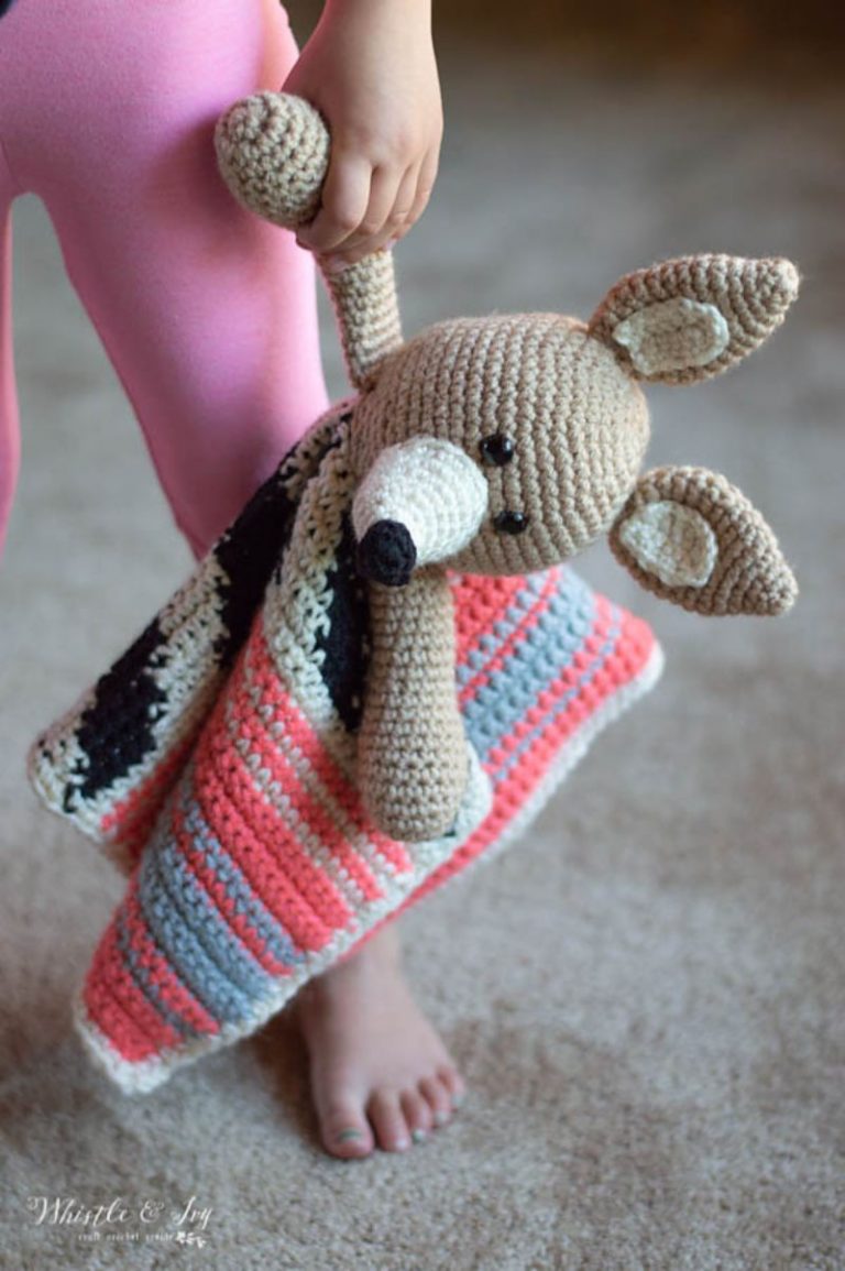 Cute Security Blanket Crochet Pattern Free
