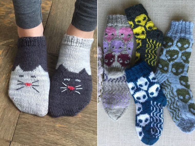 Super Fun Socks Ideas and Free Knitting Patterns