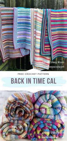Color Boost Blanket CALs - Free Crochet Patterns