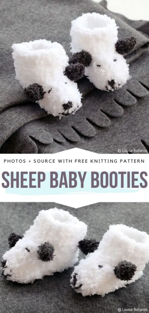 Cute Animal Baby Slippers Free Knitting Patterns