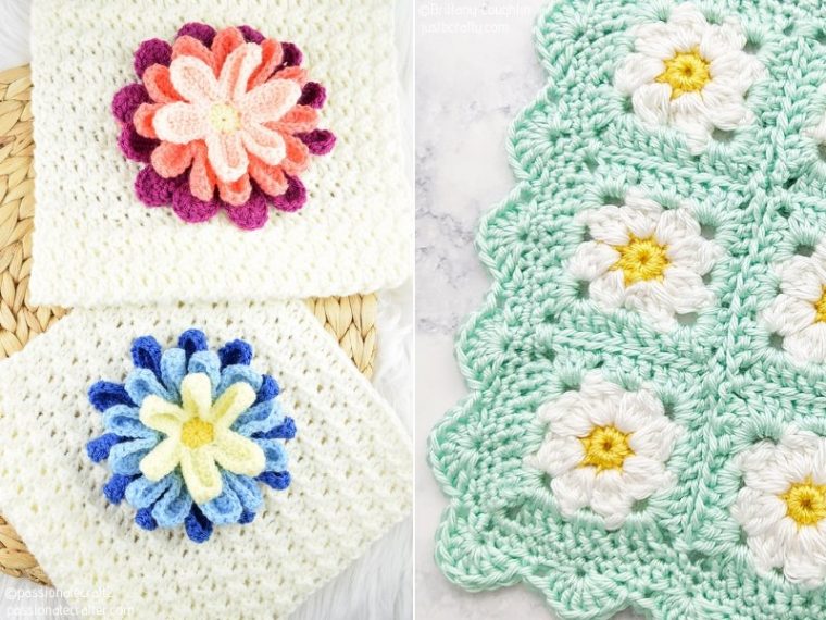 One Color Crochet Blanket Free Patterns