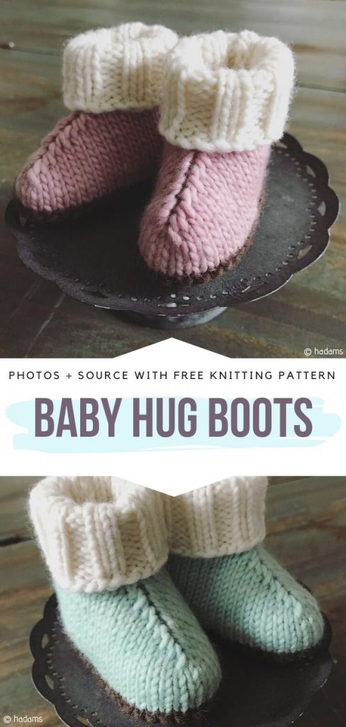 Snug Baby Booties - Free Knitting Patterns