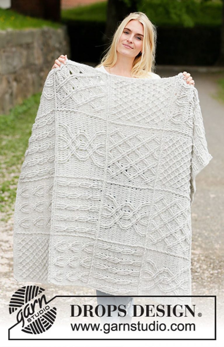 One Color Crochet Blanket Free Patterns