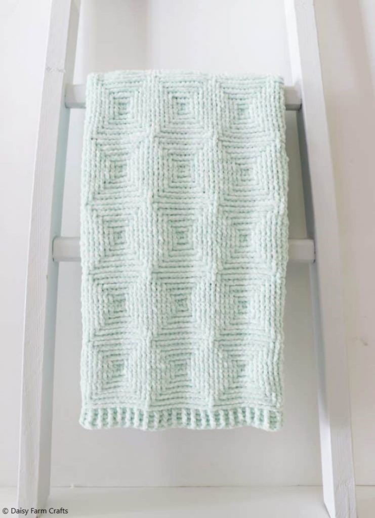 One Color Crochet Blanket Free Patterns