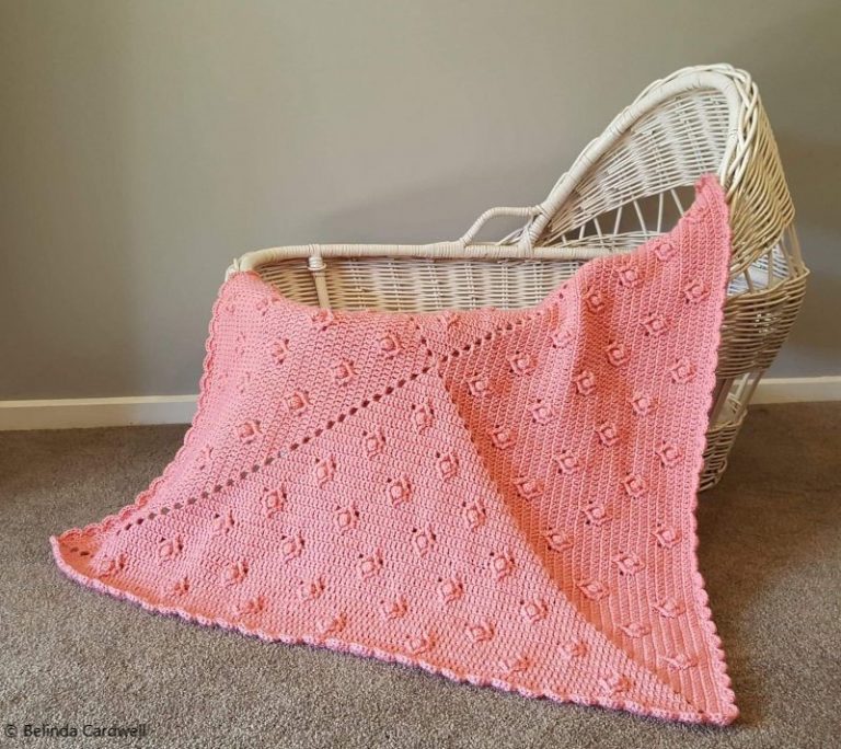 One Color Crochet Blanket Free Patterns
