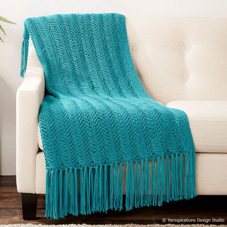 One Color Crochet Blanket Free Patterns