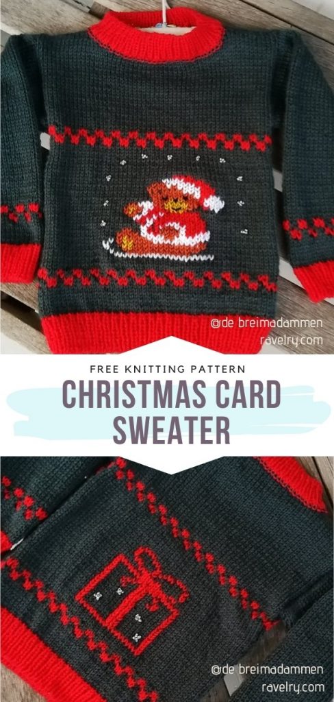 Santa’s Favorite Christmas Sweater - Free Knitting Patterns