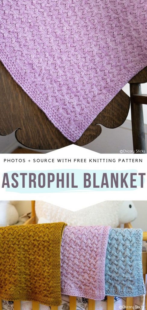 Snuggly Textured Blankets - Free Knitting Patterns