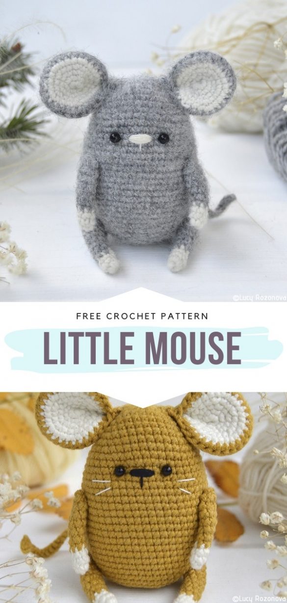 Amigurumi Mice Free Crochet Patterns