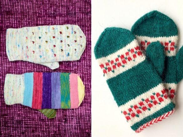 Winter Charm Mittens - Free Knitting Patterns