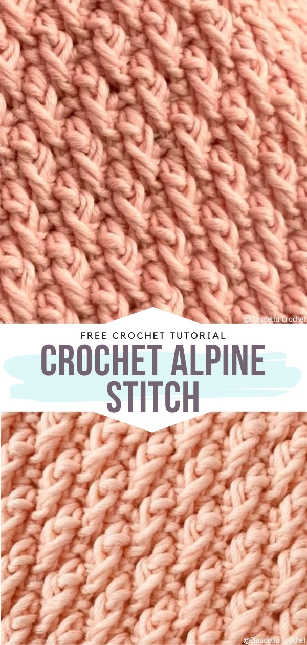 Alpine Stitch Free Tutorial