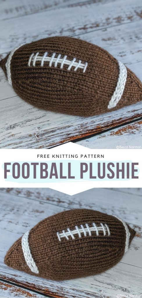 Football Knit - Free Patterns