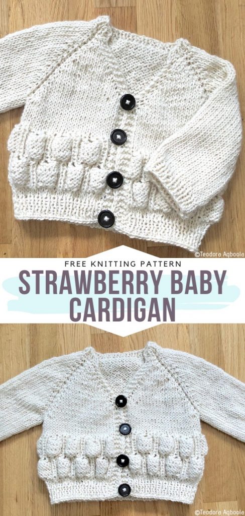 Beige Baby Cardis Free Knitting Patterns